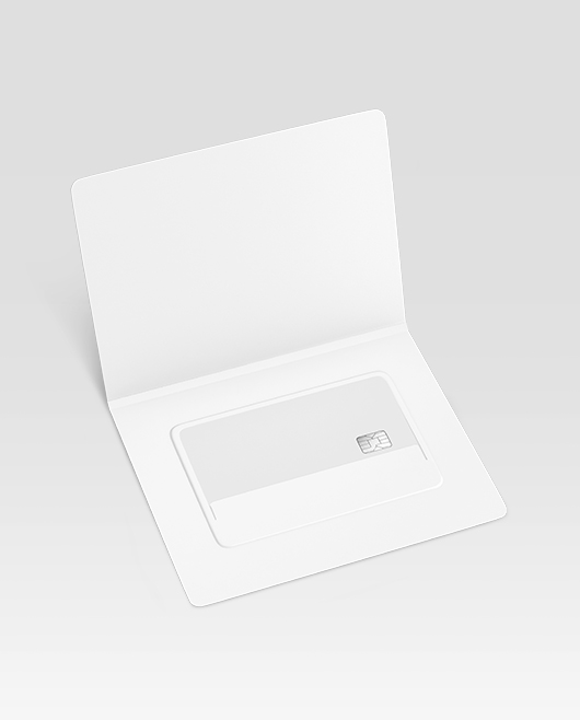 Credit Card Envelope Front Mockup PSD Set for Photoshop