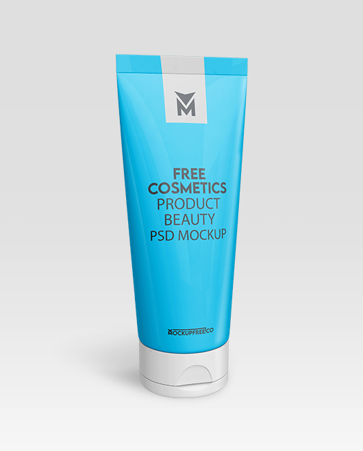 Free Cosmetics Product Beauty PSD Mockup Set for Photoshop
