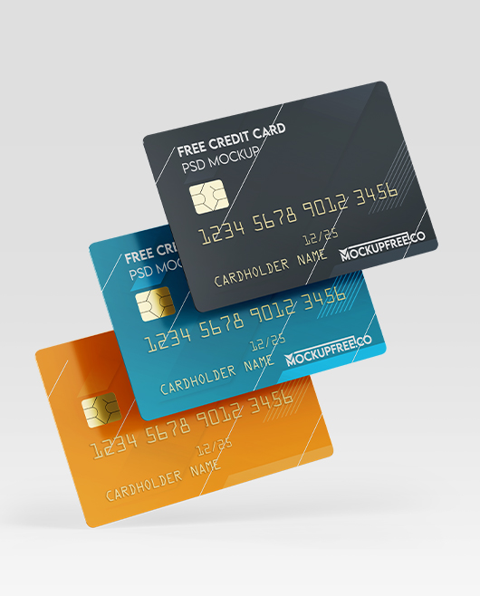 Credit Card Back Psd