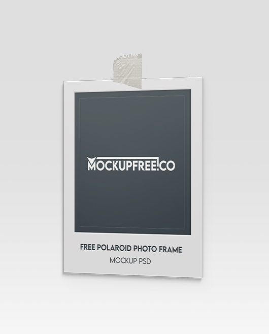 Polaroid Frame Psd Free Polaroid Frame Mockup PSD Templates PsFiles