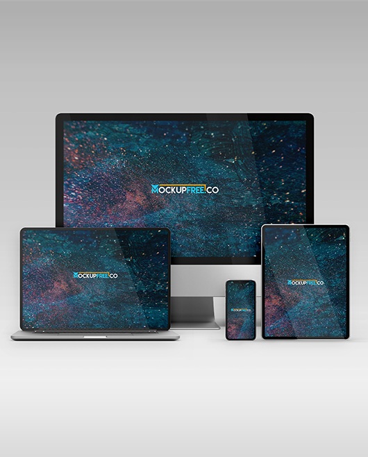 Free Responsive Design Devices Mockup in PSD for Adobe Photoshop Free Responsive Design Devices Mockup in PSD for Adobe Photoshop