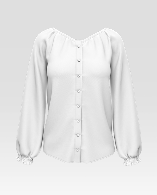 Free Women's Blouse Mockup Pack In PSD Format for Photoshop