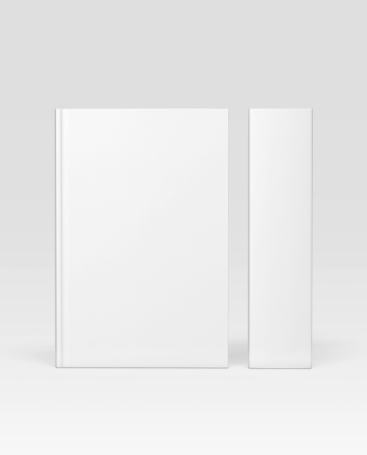 Hardcover Book Mockup Templates Set In Psd Format