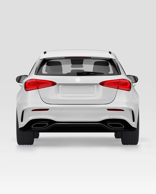 Download Hatchback Car Side View PSD Mockup
